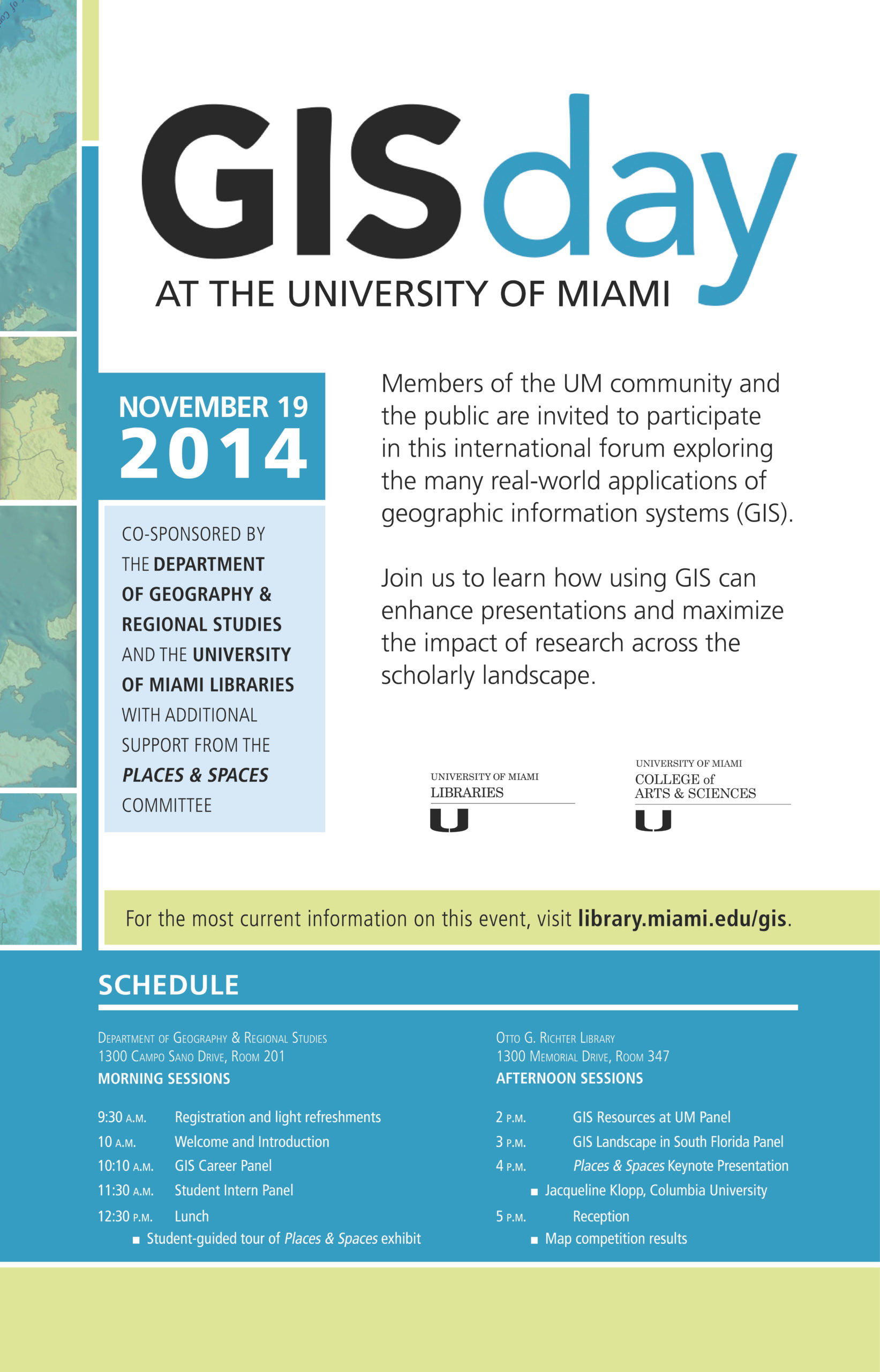 GIS Day at UM, Wednesday 11/19/2014 – Institute for Data Science ...